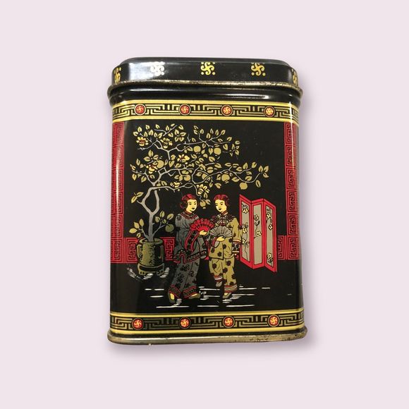 Storage & Organization | Collectible Japanese Tea Tin Small Collectible ...